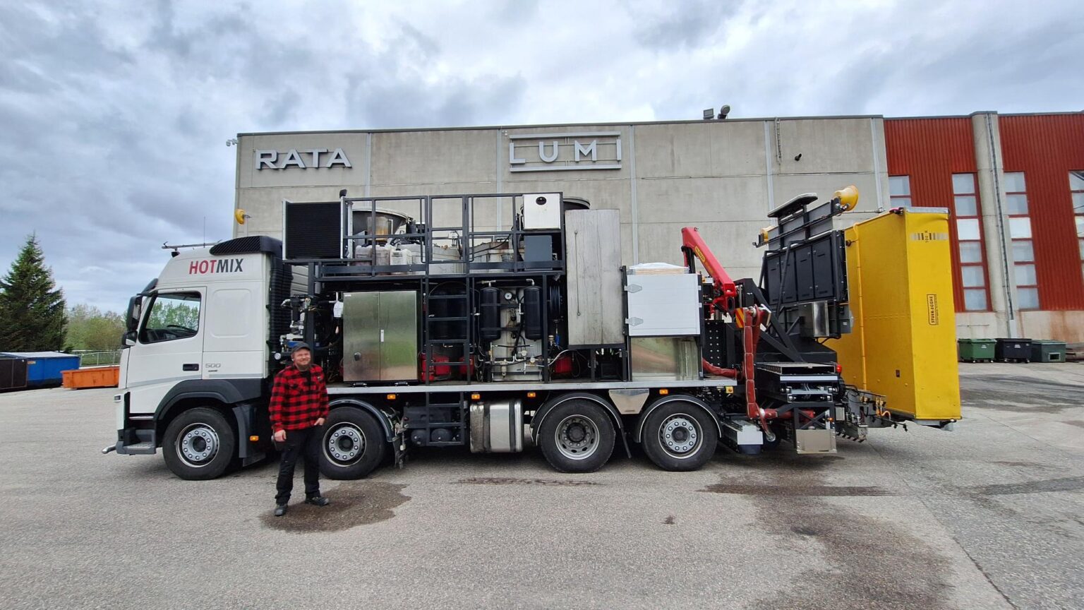 From Old to Optimized: Road Marking Machine Upgraded - Trysil RMM